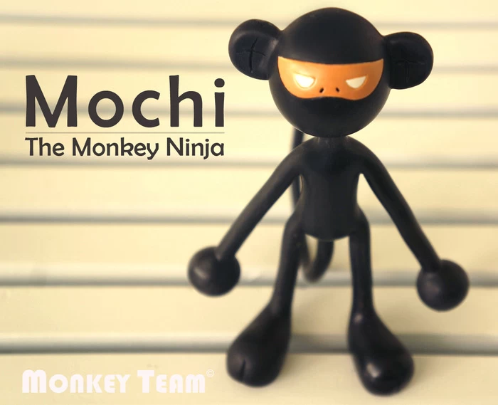 ตุ๊กตาสารพัดประโยชน์ Mochi - The Monkey Ninja น่ารัก เก๋ไก๋ ฝีมือคนไทย