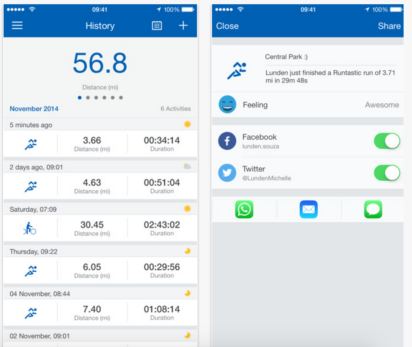 ฟรีแอพ [iOS] : Runtastic PRO GPS Running สุดยอดแอพคู่ใจผู้ชื่นชอบการ ...