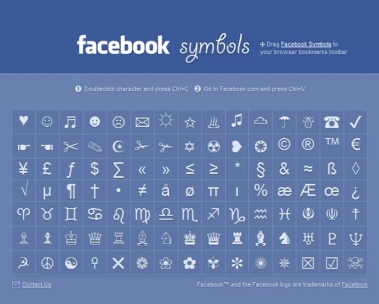 ♥ ☼ Facebook symbols (key Alt) : พร้อมแชร์สัญลักษณ์เฟซบุ๊ก ในช่องเม้นท์กัน