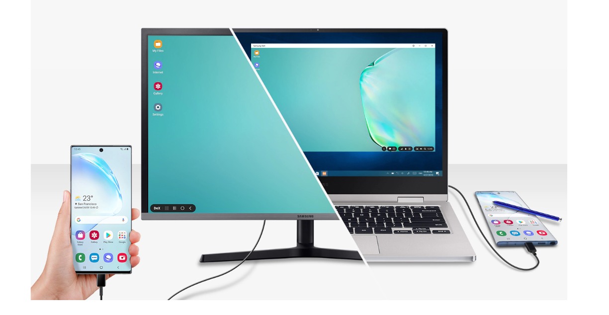 มาแล้ว! Samsung DEX สำหรับ PC และ Mac เชื่อมต่อ Note 10 ไปทำงานบนคอมพ์ ...
