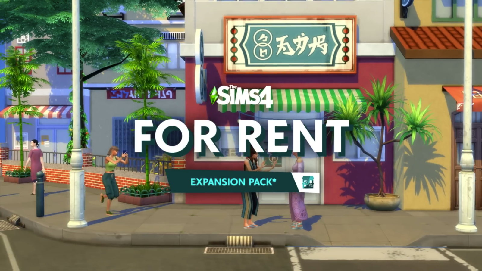 The Sims 4 For Rent Expansion Pack DLC ใหม่สไตล์เอเชียตะวันออกเฉียงใต้!