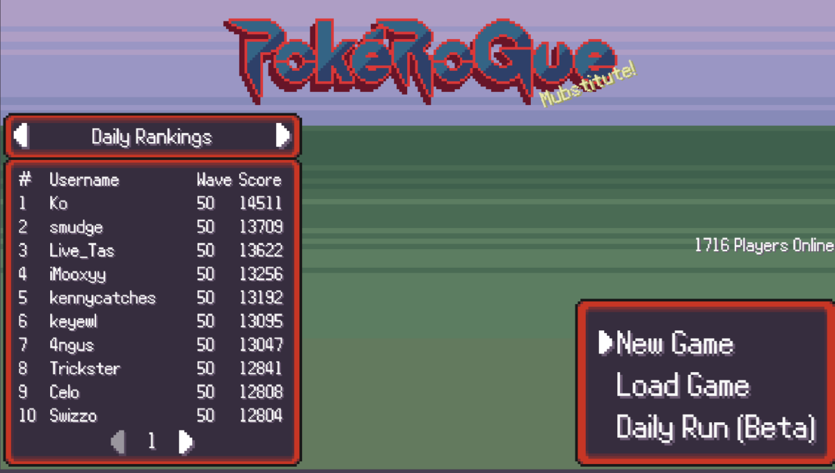 พารู้จักเกม PokeRouge เกม FanMade ทำ Pokemon เป็นสไตล์ Rouge Like!