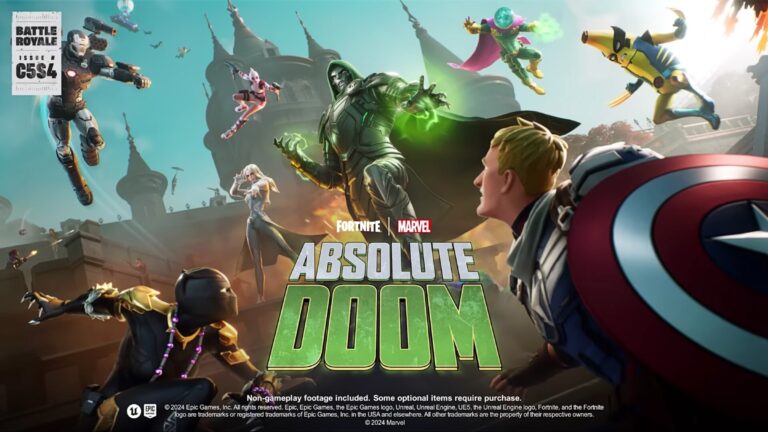 Fortnite เปิดตัวซีซั่นใหม่ Absolute Doom ในธีม Marvel มาพร้อมกับจอมวาย ...