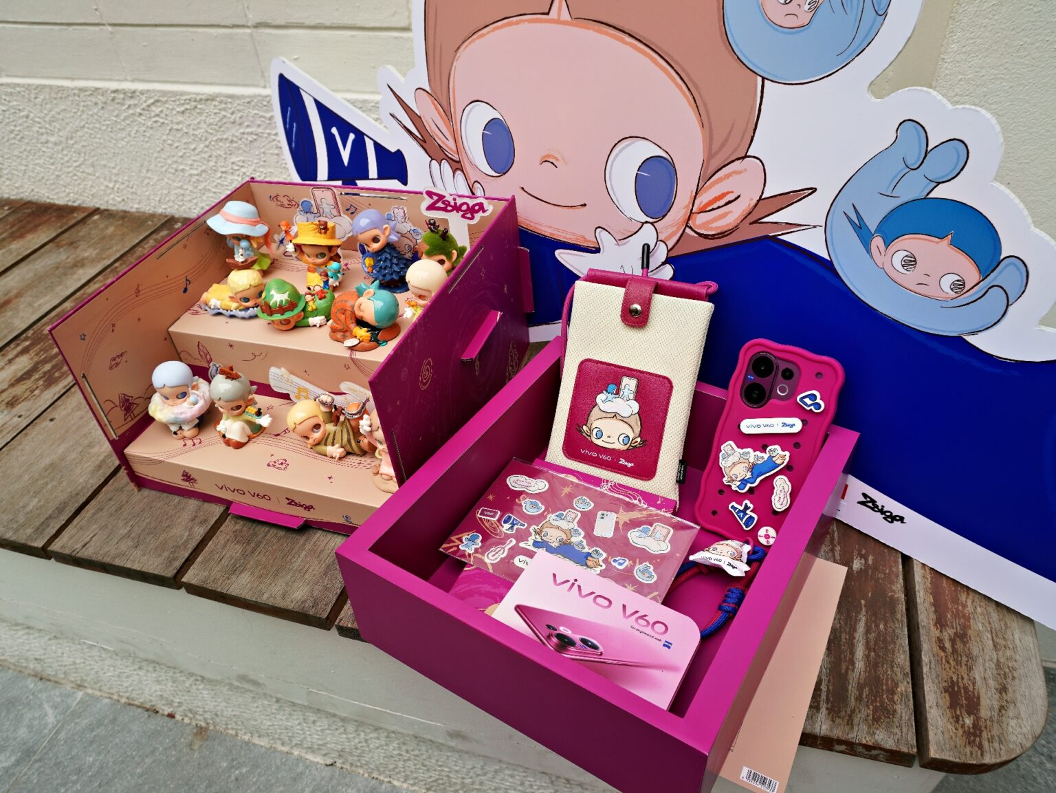 แกะกล่อง vivo V60 x POP MART Zsiga Gift Set สุดคิ้วท์