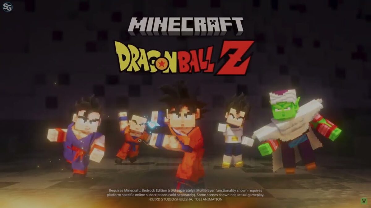 Minecraft เปิดตัว DLC ใหม่ Dragon Ball Z