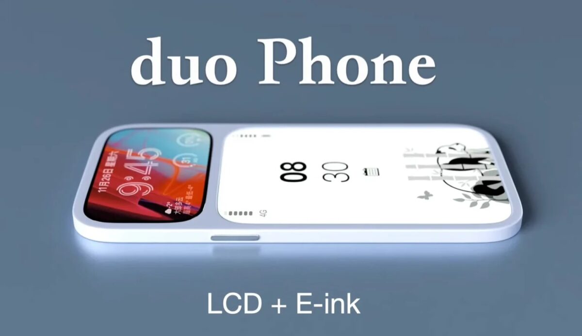 Pixel Duo แนวคิดสมาร์ตโฟนแปลกใหม่จอคู่ด้านหน้า ใช้ E-ink ผสาน LCD